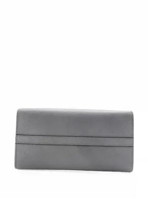Prada Monochrome Saffiano With City Calf Small Tote Bag