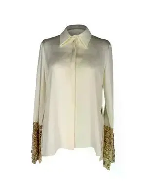 Galvan Embellished Cuff Blouse