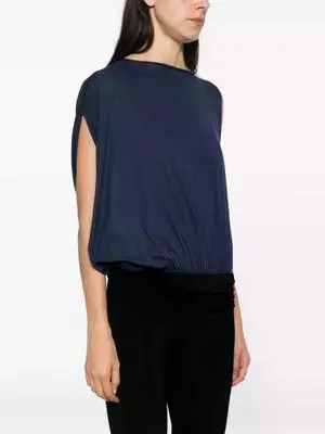 Gimaguas Nerida Draped Asymmetric Top