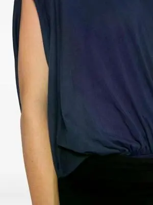Gimaguas Nerida Draped Asymmetric Top