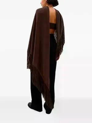 ELY ELY Fringe-trim Shawl