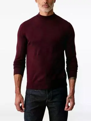JOOP! Crew-neck Ribbed-trim Sweater - Red