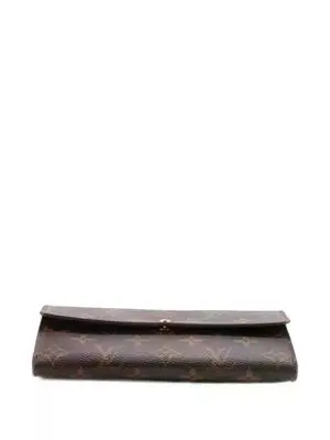 LOUIS VUITTON Sarah Wallet Monogram Canvas Small Wallets