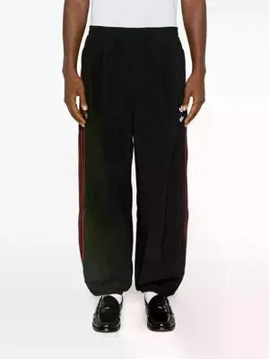 WILLY CHAVARRIA Logo-embroidered Side-stripe Track Pants