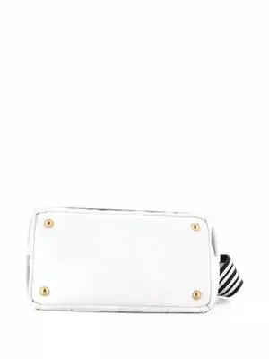 Prada Canapa Convertible Canvas Mini Tote Bag