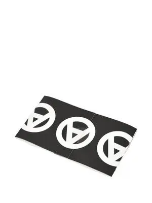 LIFEISWAR Paisley-print Logo-print Bandana