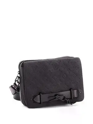LOUIS VUITTON Steamer Messenger Bag Monogram Taurillon Leather Crossbody Bag