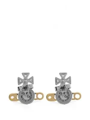VIVIENNE WESTWOOD Hectorina Orb Earrings - Silver