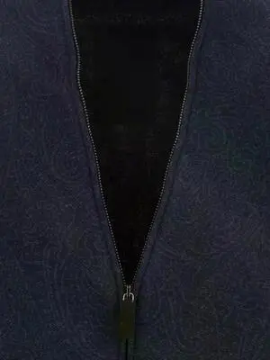 Etro Jacquard Bomber Jacket With Arnica Motif