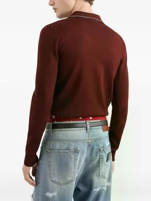 Dolce & Gabbana Wool Polo Shirt