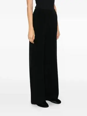 KUJTEN Dion Wide-leg Trousers - Black