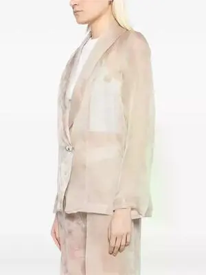 TESSITURA Floral-print Blazer