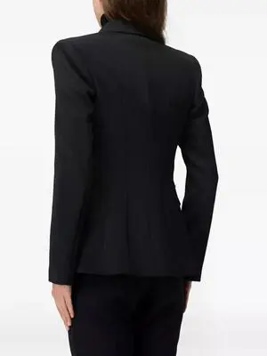 Elisabetta Franchi Jacket In Double Layer Stretch Crêpe Fabric