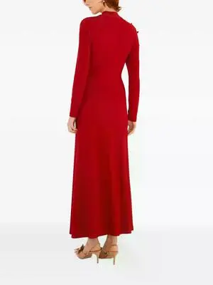 Farm Rio Long-sleeve Flowe Maxi Dress