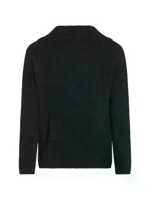 Altea Ribbed-knit Notched-lapel Cardigan
