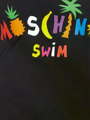 Moschino Logo-print Racerback Mini Dress