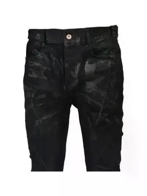 D HYGEN Waxed Overlock Jeans