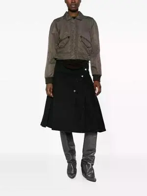 MAISON MARGIELA Cropped Zip-up Jacket