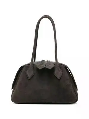 MINOBOSSI Angie Suede Shoulder Bag - Brown