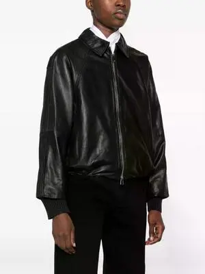 THE JACKIE LEATHERS Fiamma Zip-fastening Leather Jacket