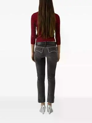 Gimaguas Magalie Striped Cardigan - Red