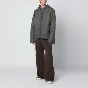 Rick Owens Double Cargo Dark Dust Jeans In Cotton