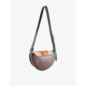 Dries Van Noten Embroidered Cotton Crossbody Bag