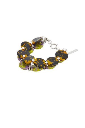 Dries Van Noten Handmade Glass Component Small Bracelet