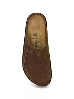 BIRKENSTOCK Zermatt Premium Suede-leather Mules