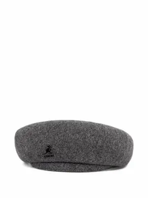 KANGOL Jax Logo-embroidered Beret
