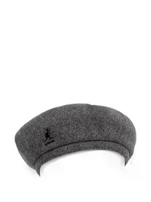 KANGOL Jax Logo-embroidered Beret