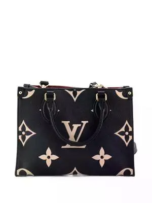 LOUIS VUITTON Onthego Bicolor Monogram Empreinte Giant Pm Tote Bag