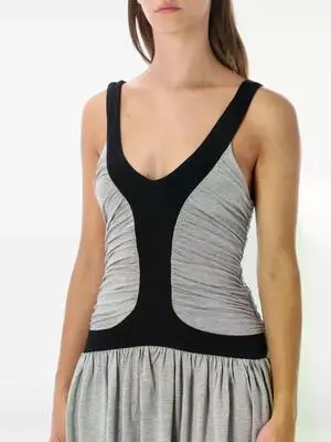 Gimaguas Molly Panelled Ruched Mini Dress