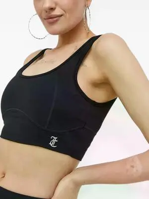 Juicy Couture Logo-plaque Sports Bra
