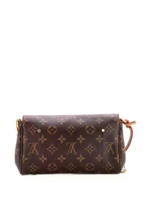 LOUIS VUITTON Favorite Handbag Monogram Canvas Pm Clutch Bag
