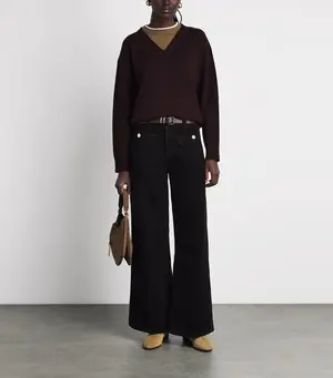 Sandro Cotton Corduroy Trousers