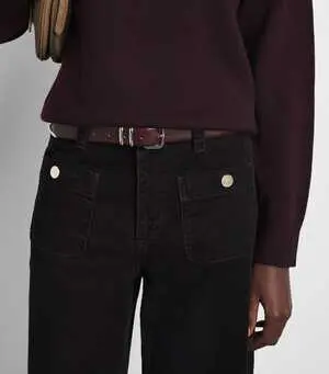 Sandro Cotton Corduroy Trousers