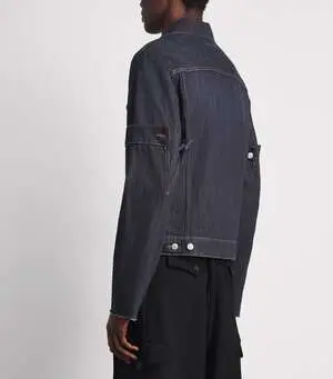 MAISON MARGIELA Flipped Sleeve Denim Jacket