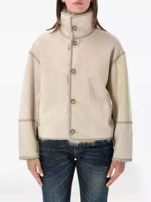 URBANCODE Funnel-neck Reversible Jacket - Neutrals
