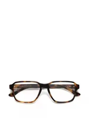 RETROSUPERFUTURE Numero 160 Square-frame Glasses - Brown
