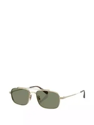 Oliver Spencer Caylor Rectangle-frame Sunglasses