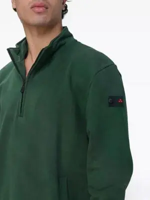 Peuterey Half-zip Logo-patch Sweatshirt