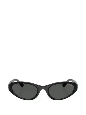 Polo Ralph Lauren Oval-frame Sunglasses - Black