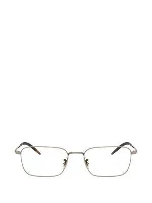 Oliver Spencer Standen Rectangle-frame Glasses - Silver