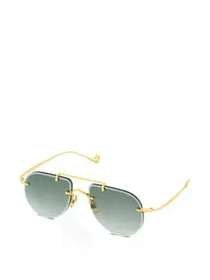 EYEPETIZER Chiaia Pilot-frame Sunglasses - Gold