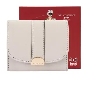 Paul Costelloe Lovel Leather Purse - White