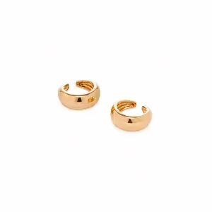 LAGOMIST Coffee Bean Ear Cuffs Gold