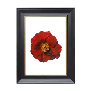 JOHANNA FLEMING Red Camellia Flower Fine Art Print A3