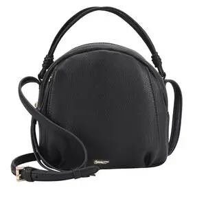 Paul Costelloe Pia Leather Crossbody Bag - Black
