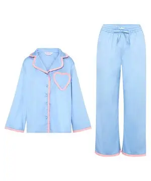 LOVE LETTERS X Dolce Sorbetto & Peach Pyjama - Blue